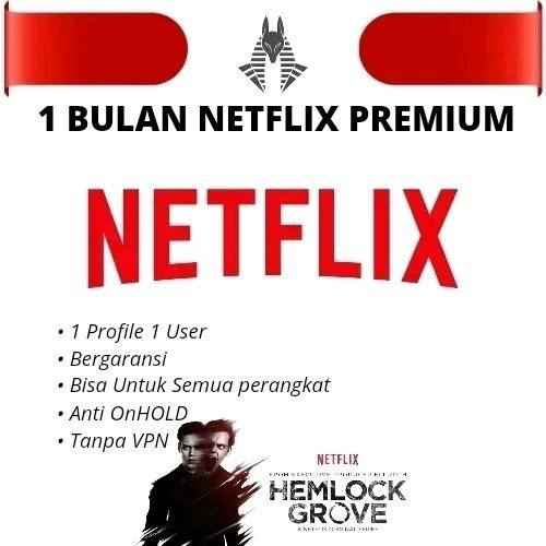 NETFLIX SHARING 1 BULAN 1 PROFIL 1 USER
